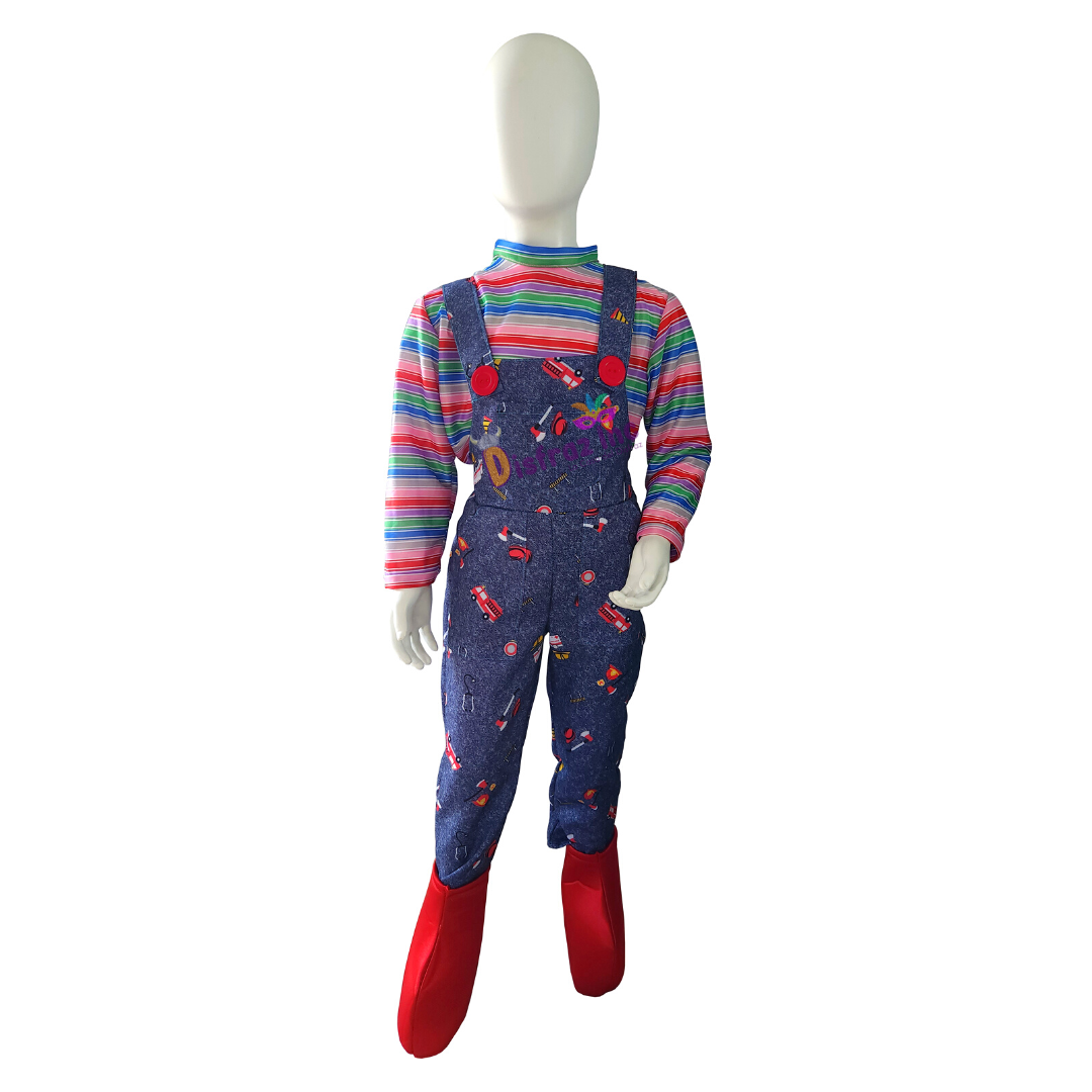 Disfraz Chuky Muñeco Chucky Traje Disfraz Cosplay Halloween Chuki ...