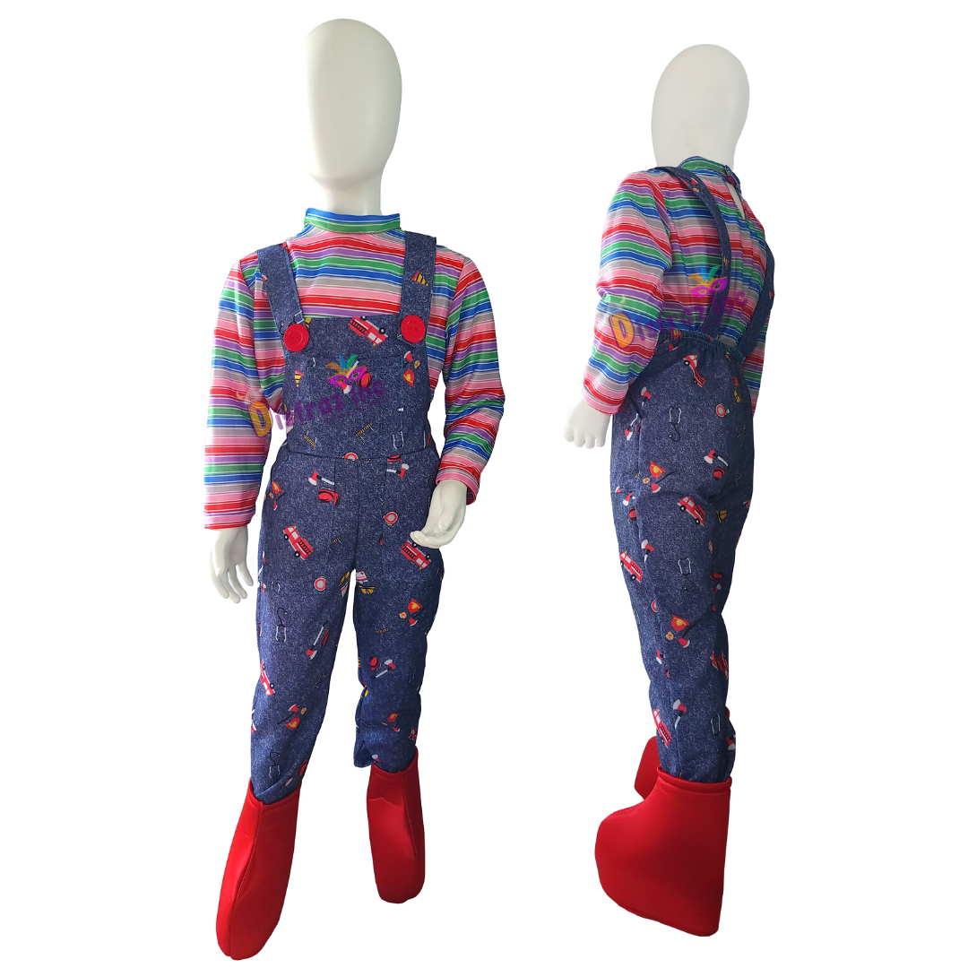 Disfraz Chuky Muñeco Chucky Traje Disfraz Cosplay Halloween Chuki ...